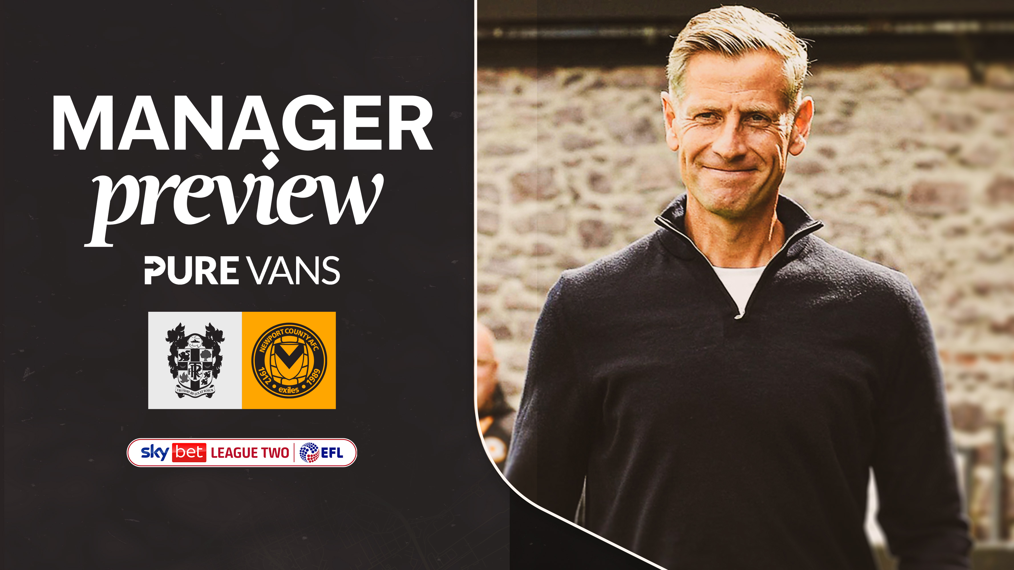 Interview | David Hughes looks ahead to Tranmere test | Newport County ...