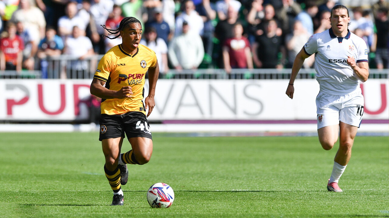 Moses Alexander-Walker | It's a day that’s been a long time coming | Newport County A.F.C.