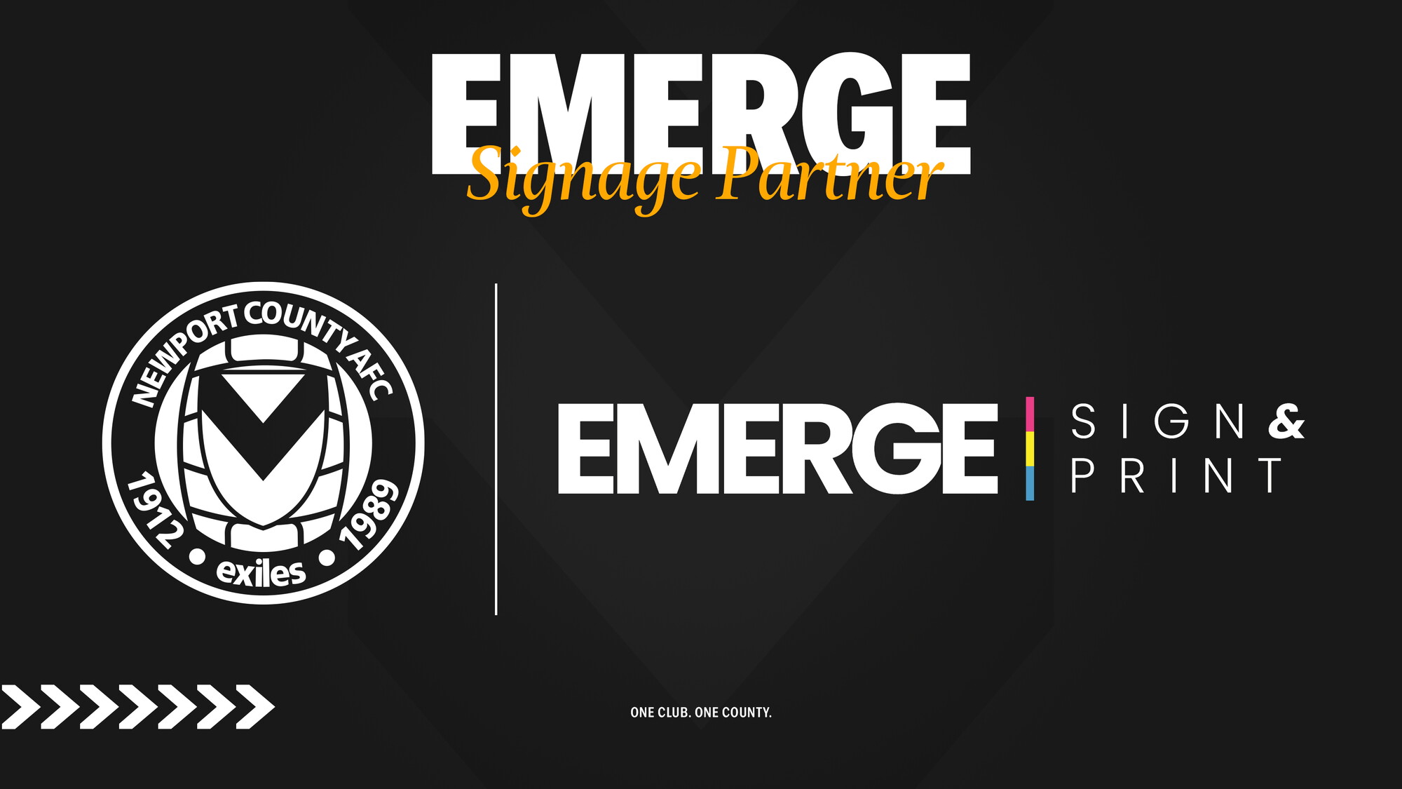A new era emerges as County partner with leading signage firm | Newport ...