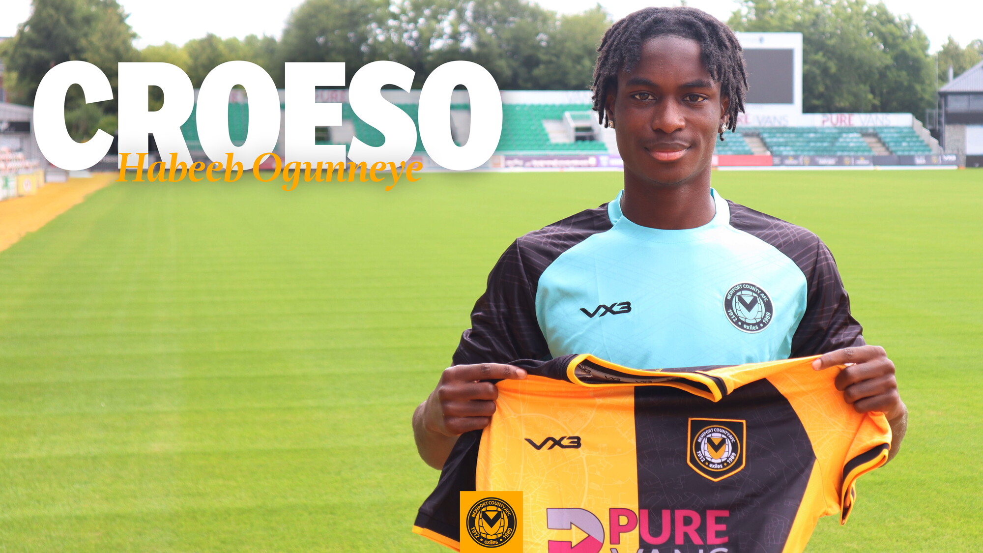 Newport County sign Habeeb Ogunneye from Manchester United | Newport ...