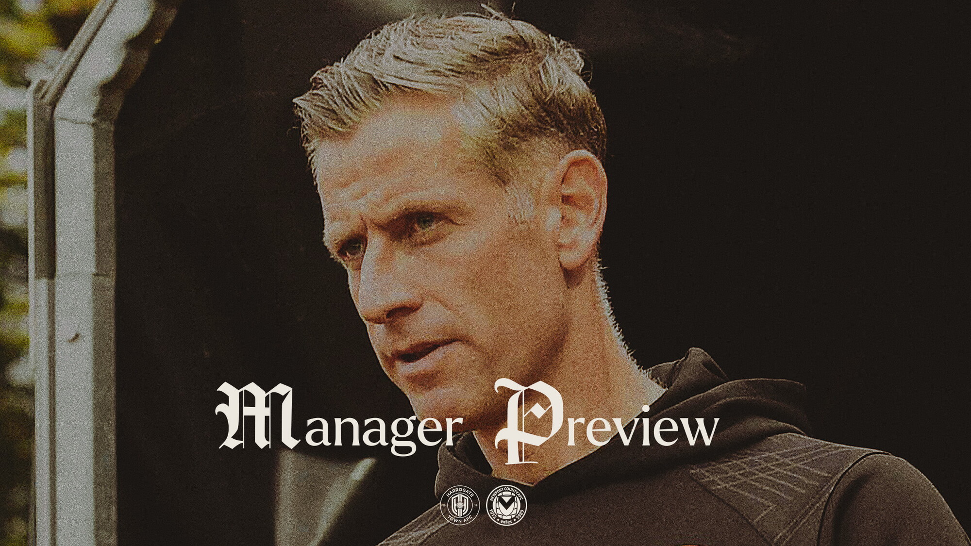 Press Conference | David Hughes looks ahead to Harrogate Town | Newport ...