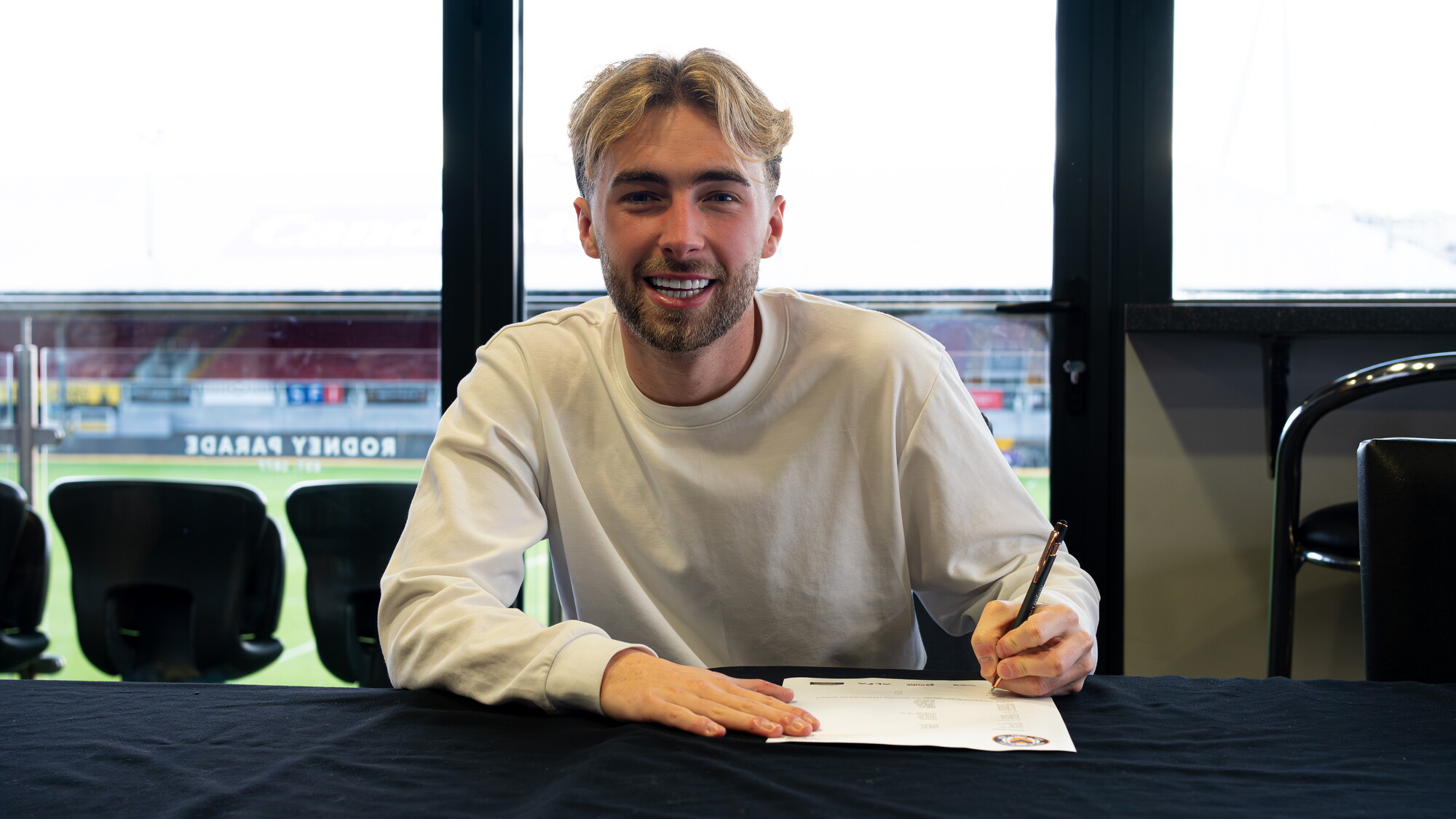 Behind the Scenes | Lewis Jamieson's First Day at Newport County ...