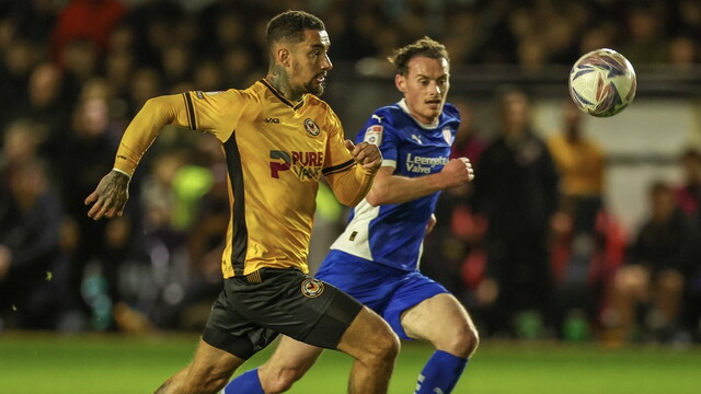 Newport County vs Chesterfield