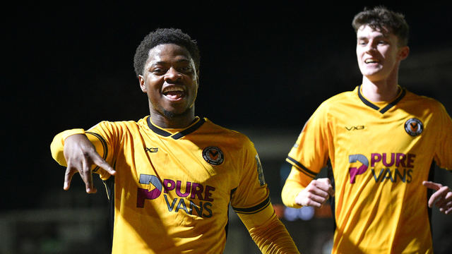 Bobby Kamwa | I was buzzing when the first goal went in | Newport ...
