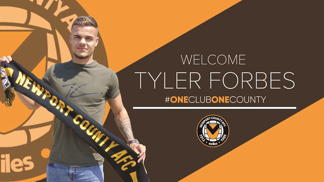 Welcome Tyler Forbes | Newport County A.F.C.