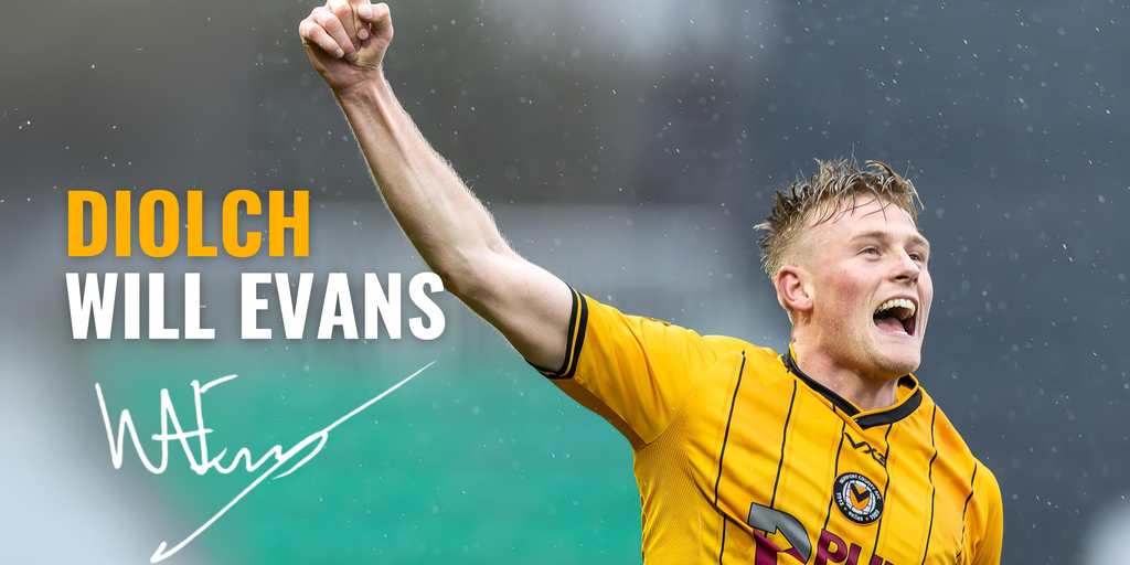 Will Evans departs to join Mansfield Town | Newport County A.F.C.