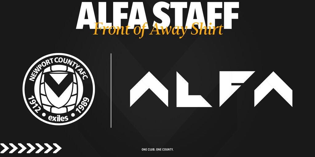 Alfa Staff Partnership Renewed for 2025-26 Campaign | Newport County A.F.C.