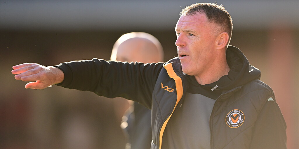 Graham Coughlan | "We'd love to get the win for the fans..." | Newport ...